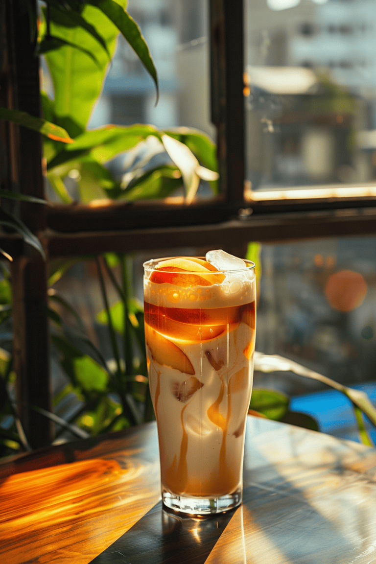 9 Delightful Peach Tea Latte Recipes to Savor This Season - Beverage ...